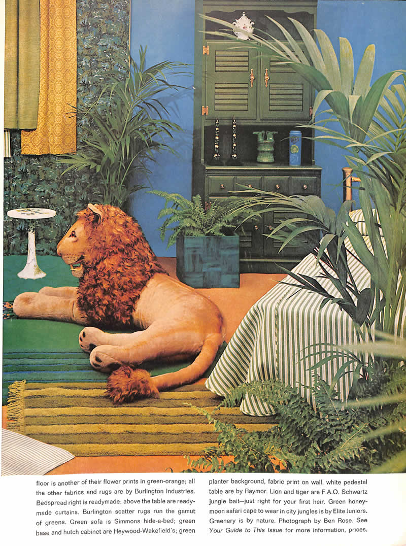 Vintage Green Decor Trends from 1964 – Mid-Century Page