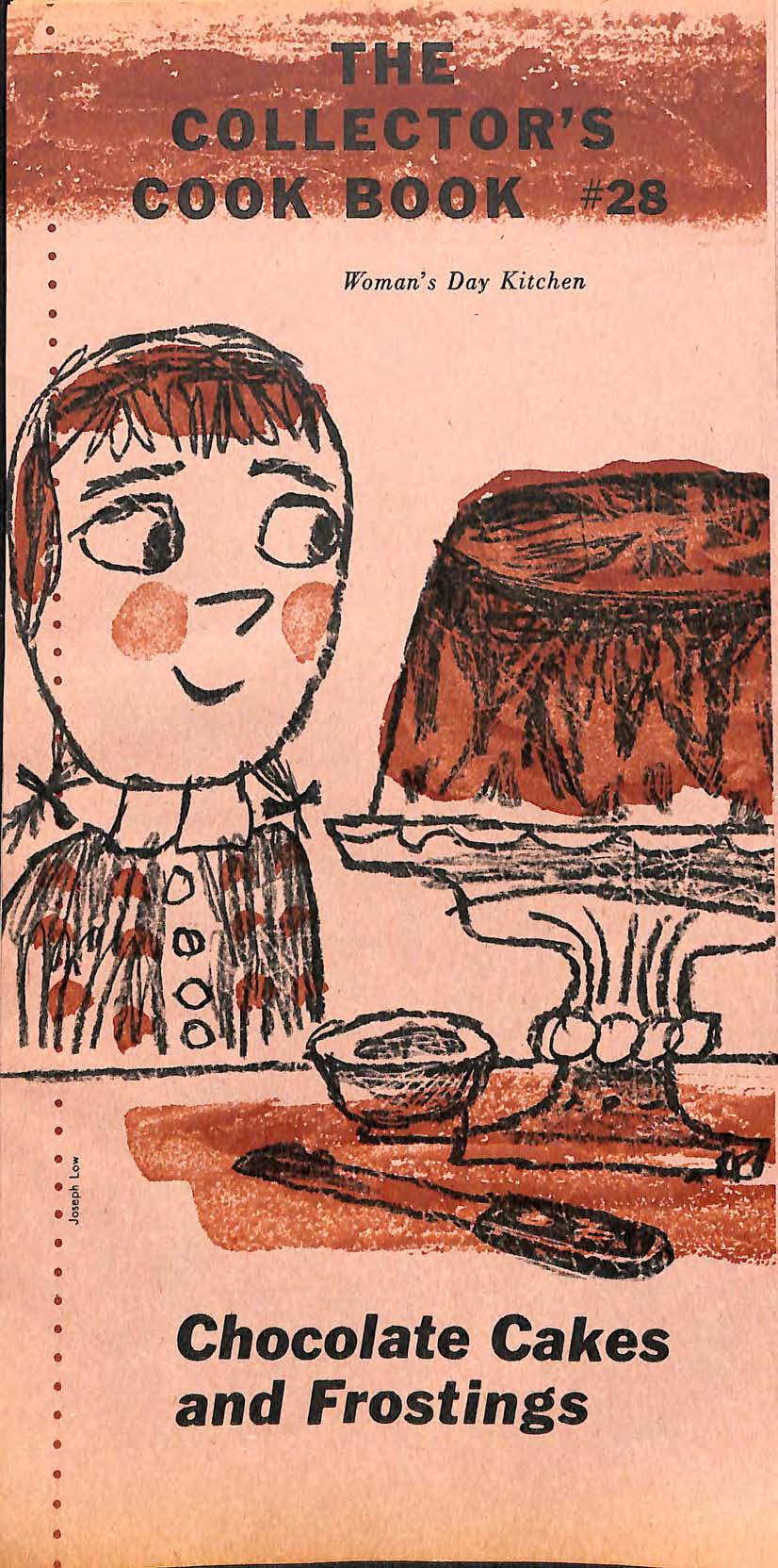 1959 – Chocolate Cake Cookbook – Mid-Century Page