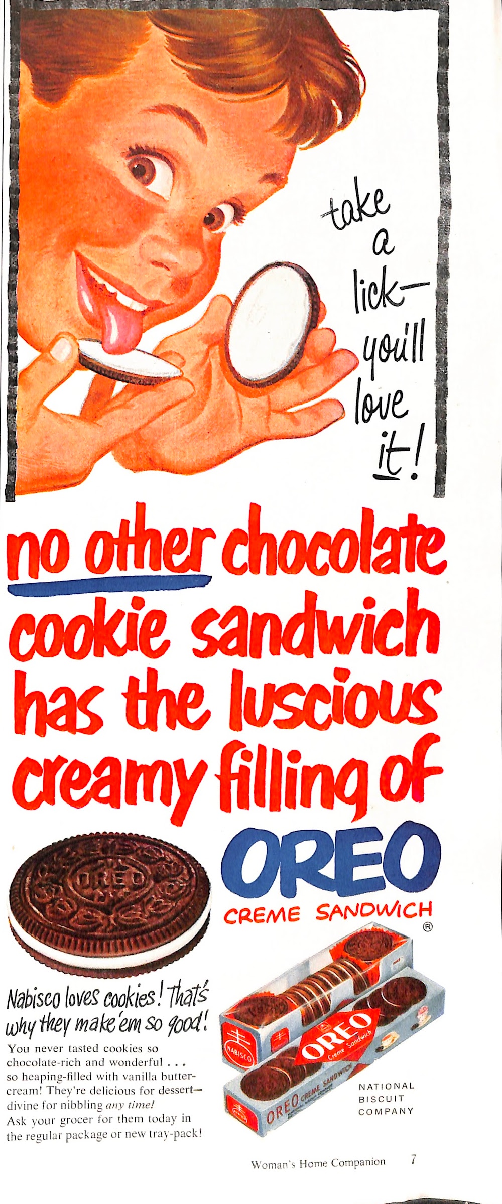1950 – Oreo Cookies – Mid-Century Page