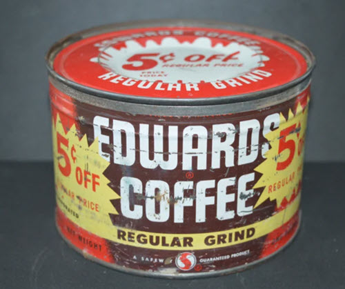 Vintage Edwards Coffee Ad from the 1950s – Mid-Century Page