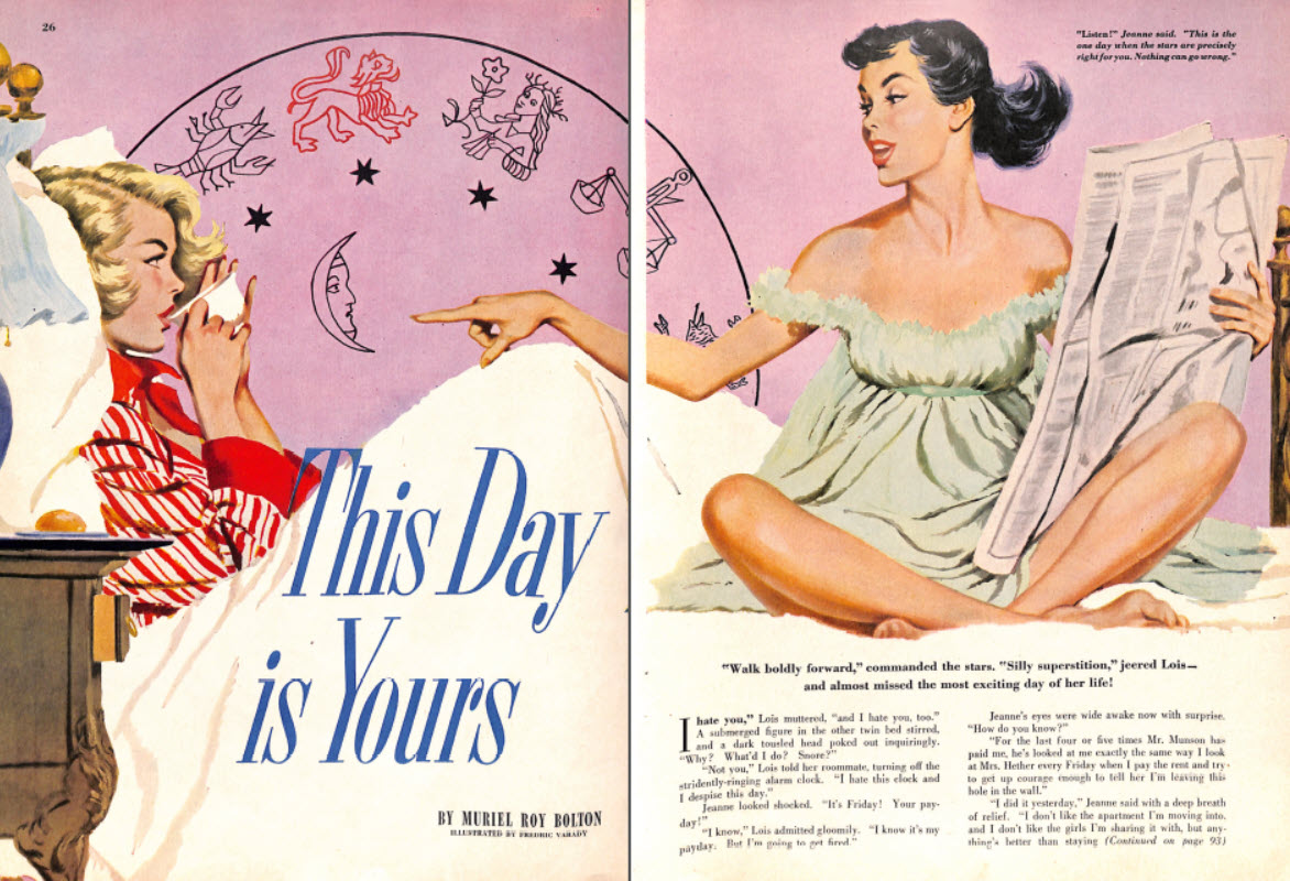 Christmas Illustrations by Fredric Varaday – Mid-Century Page