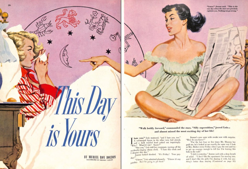 Christmas Illustrations by Fredric Varaday – Mid-Century Page