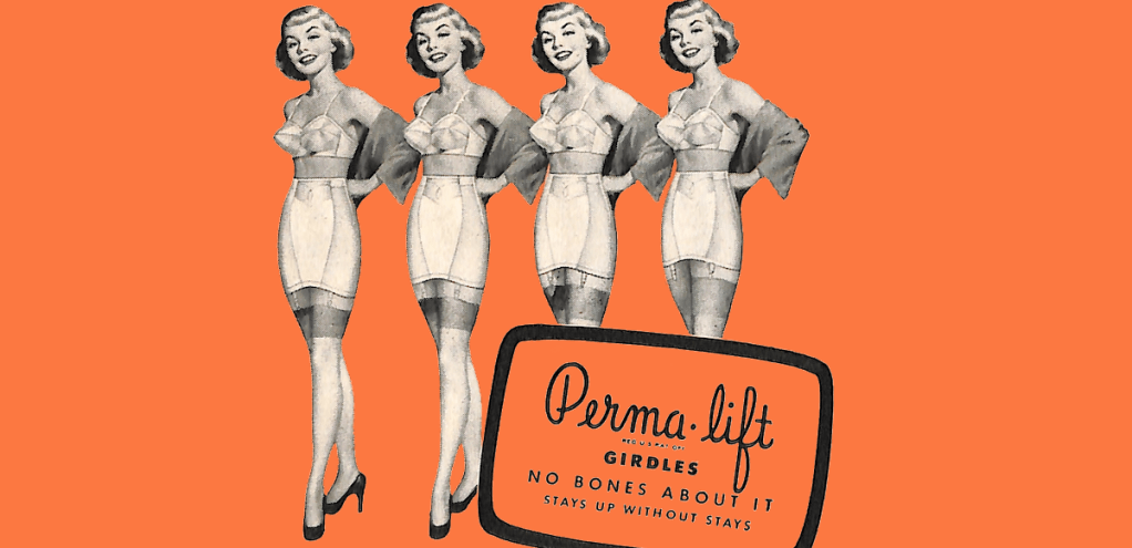 Perma-lift Shapewear Ads from the 1950’s – Mid-Century Page
