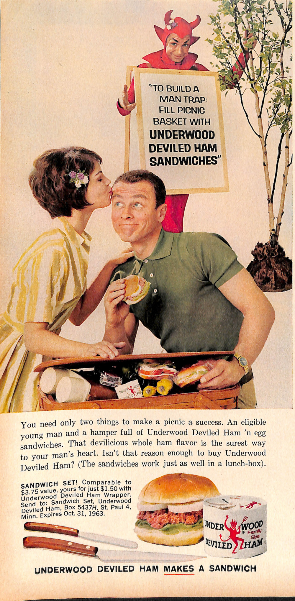 Mid-Century Ads: Underwood Deviled Ham in Good Housekeeping – Mid ...