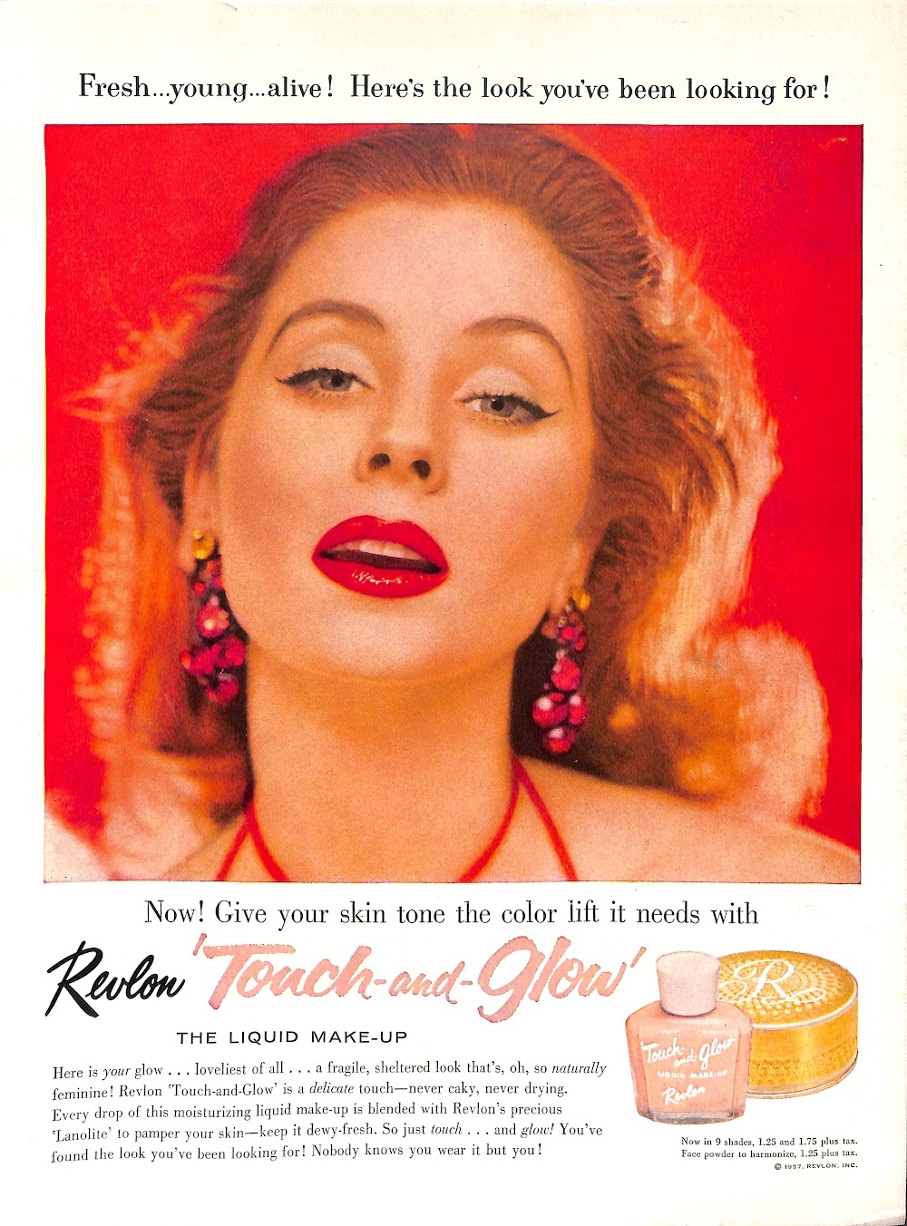 Iconic Revlon Ads: Timeless Date Night Looks – Mid-Century Page