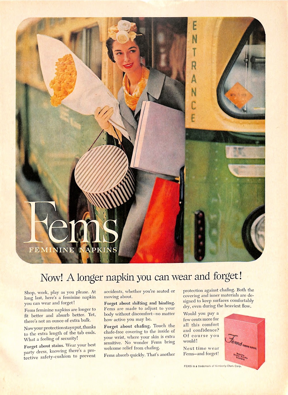Feminine Napkin Advertisements: A Look Back at 1950s Marketing – Mid ...