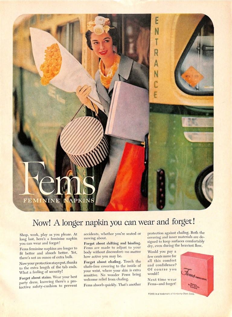 Feminine Napkin Advertisements: A Look Back at 1950s Marketing – Mid ...