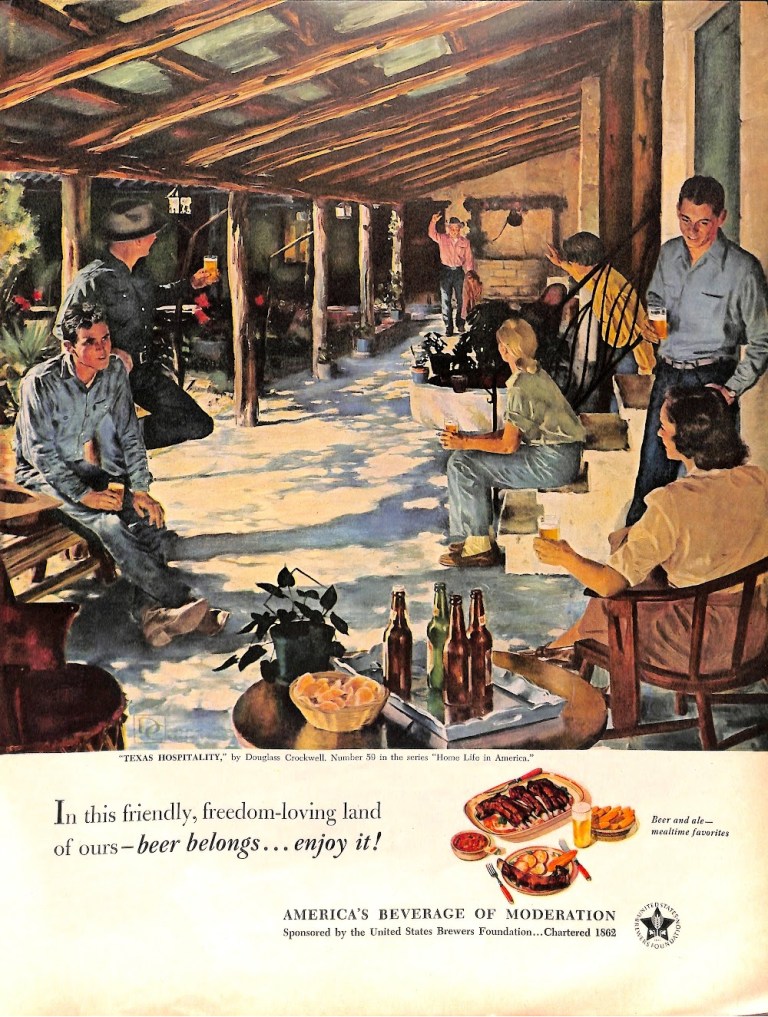 Douglass Crockwell’s Mid-Century Beer Illustrations – Mid-Century Page