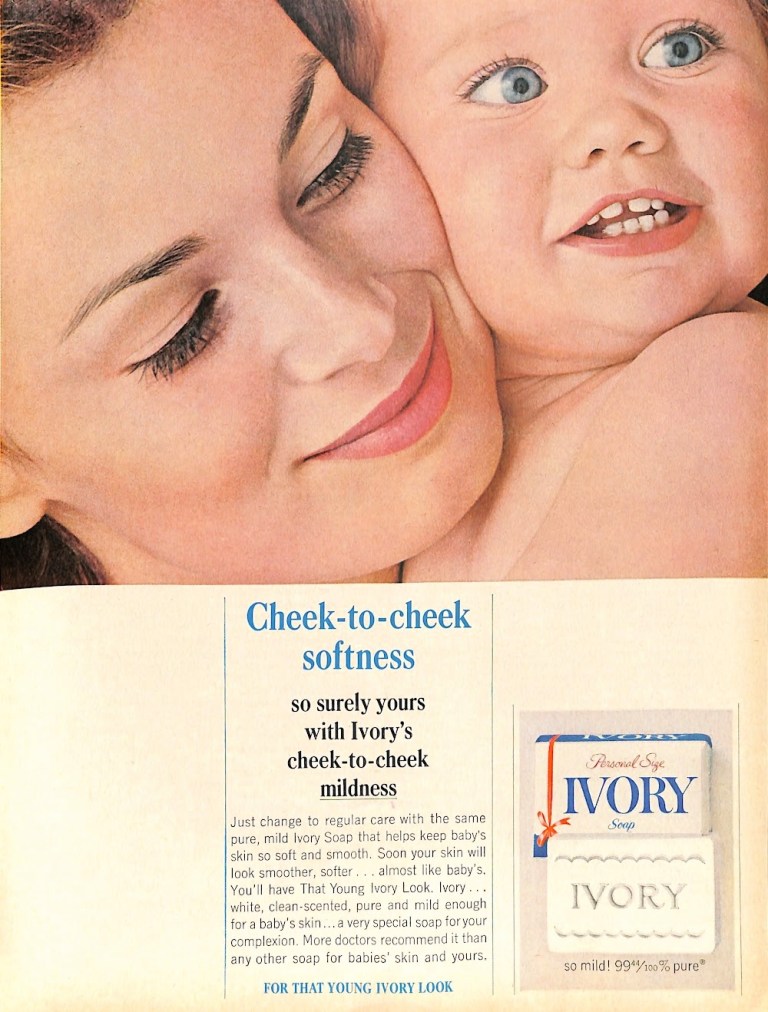 Ivory Soap Ads Featuring Moms and Babies – Mid-Century Page