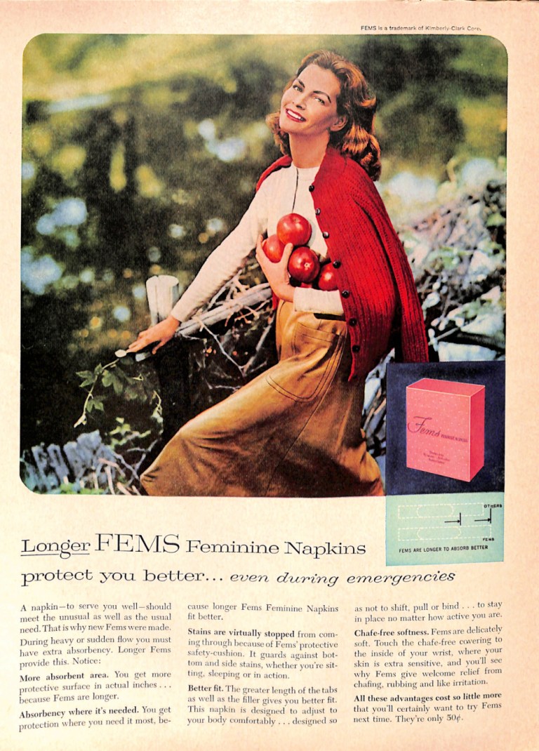 Feminine Napkin Advertisements: A Look Back at 1950s Marketing – Mid ...