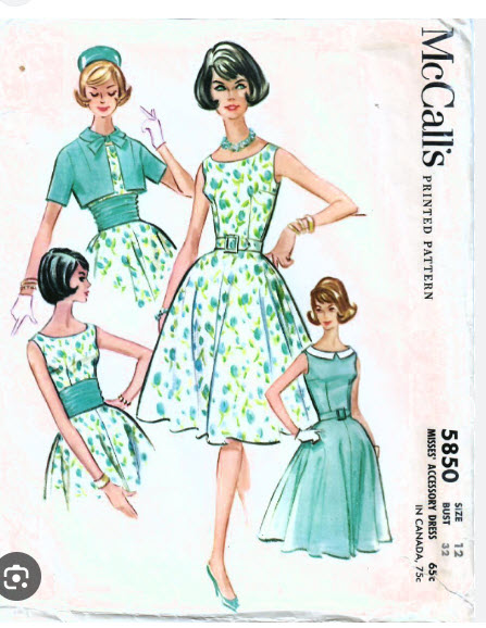 Exploring McCalls Vintage Sewing Patterns from the 1960s – Mid-Century Page